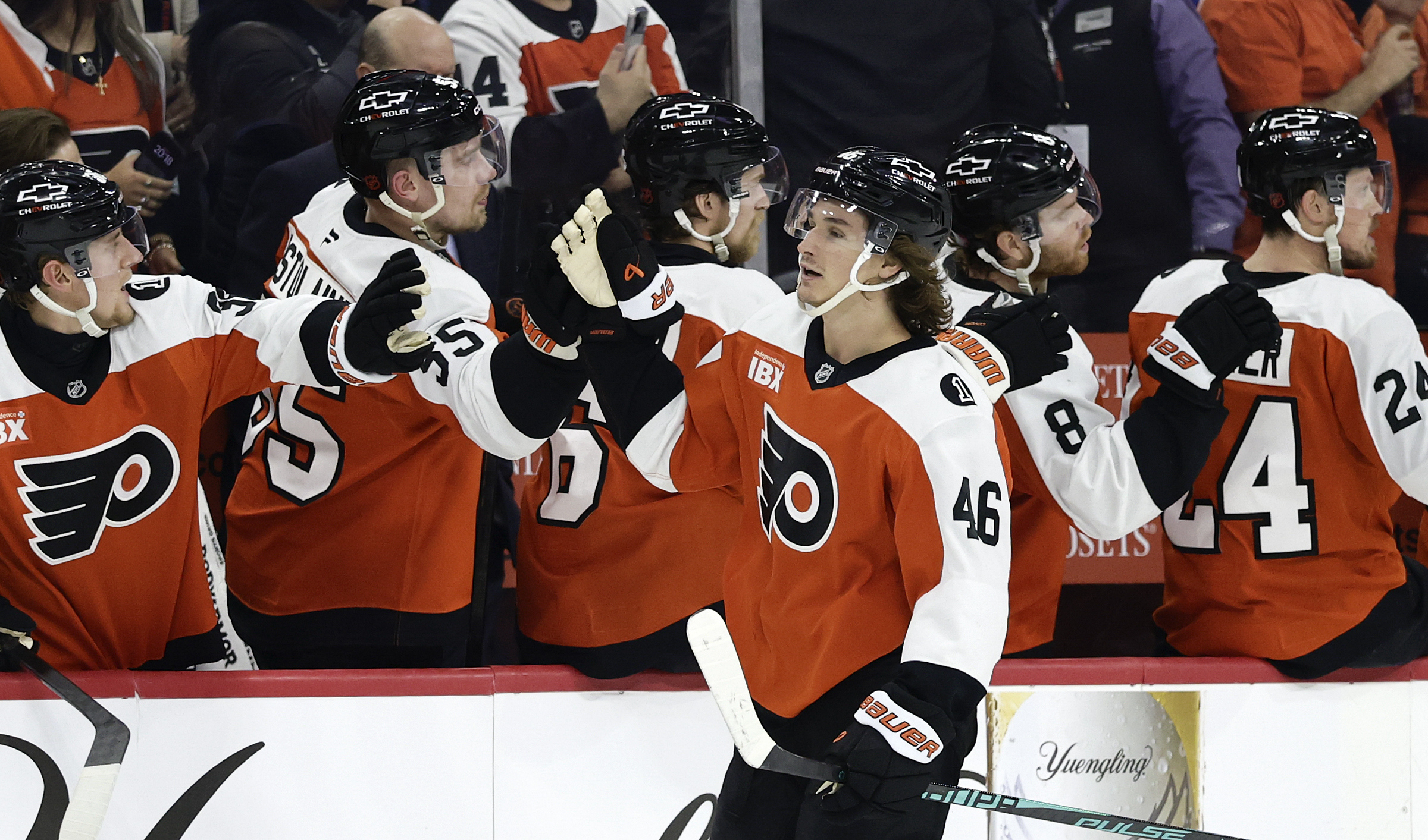 Flyers clinch a playoff spot with a 3-2 shootout win over the Carolina ...