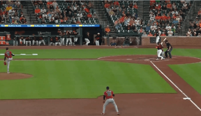 Orioles manager struck in face with foul ball in scary scene