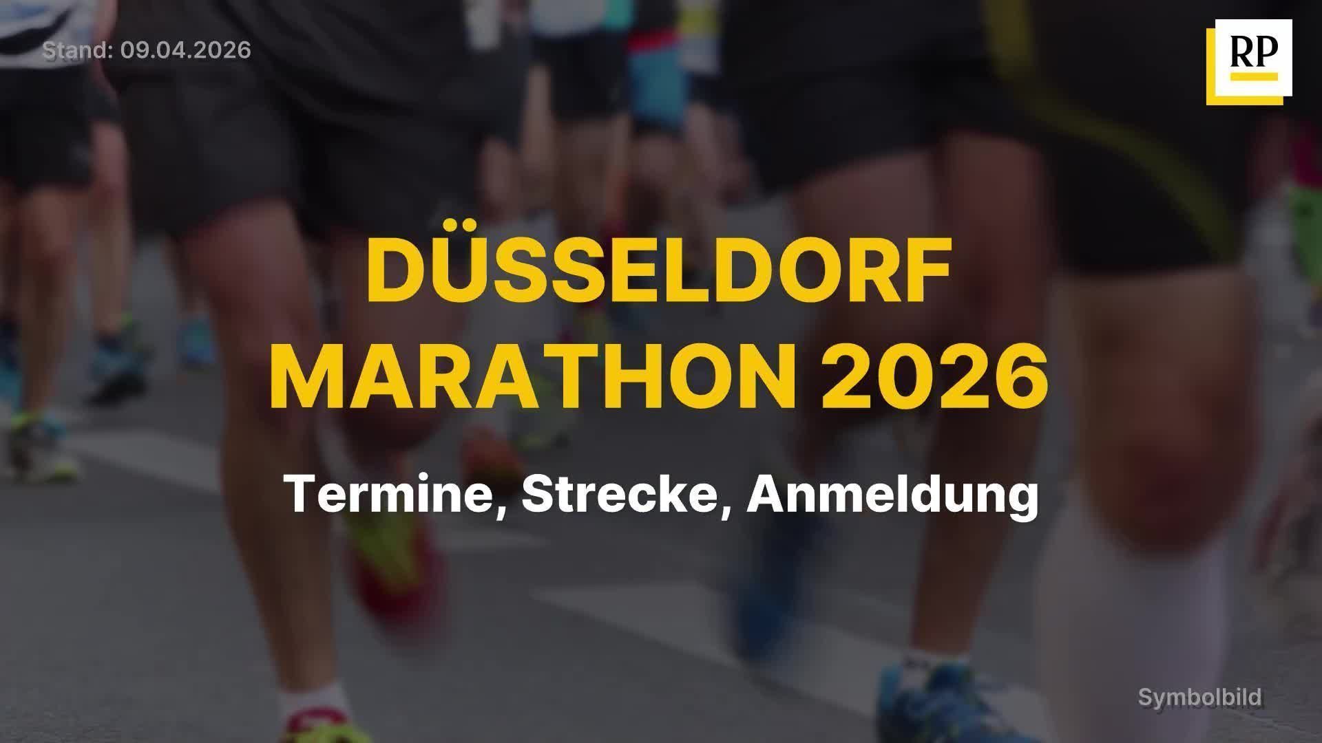 Düsseldorf Marathon 2026: Termine, Strecke, Anmeldung