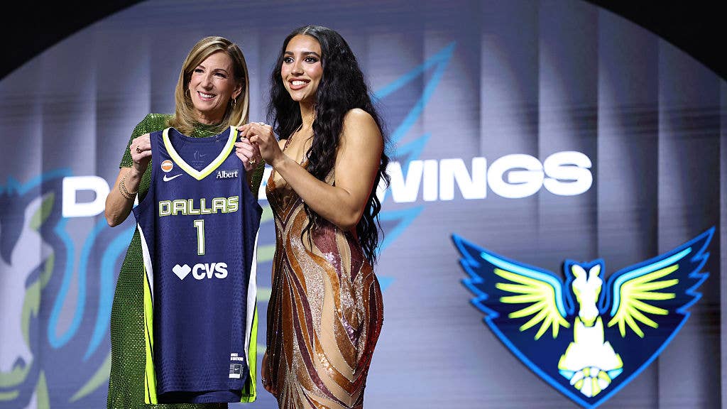 No. 1 pick Azzi Fudd turns heads with her outfits at WNBA draft