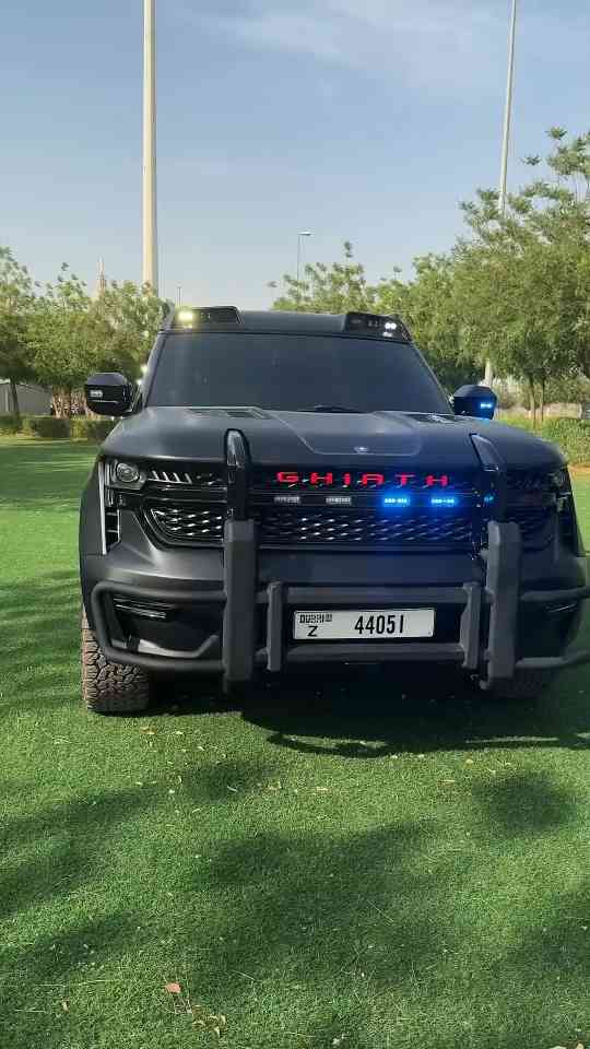 The world’s most futuristic SWAT car looks straight out of a sci-fi movie
