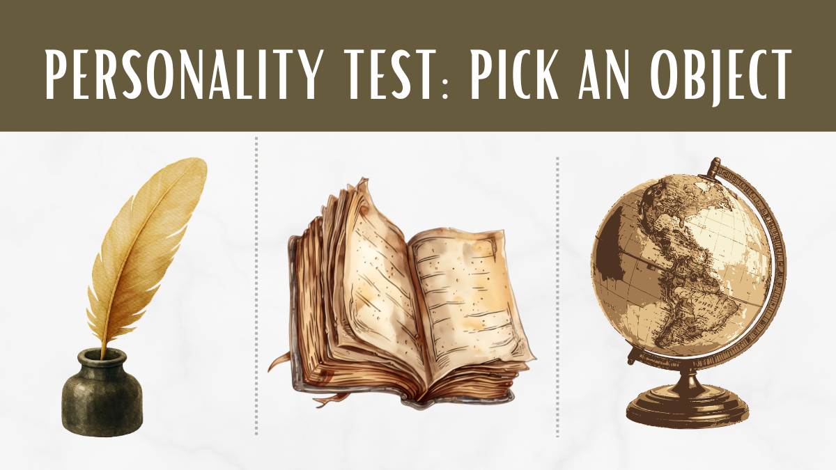 Personality test: Pick an object to discover your core energy