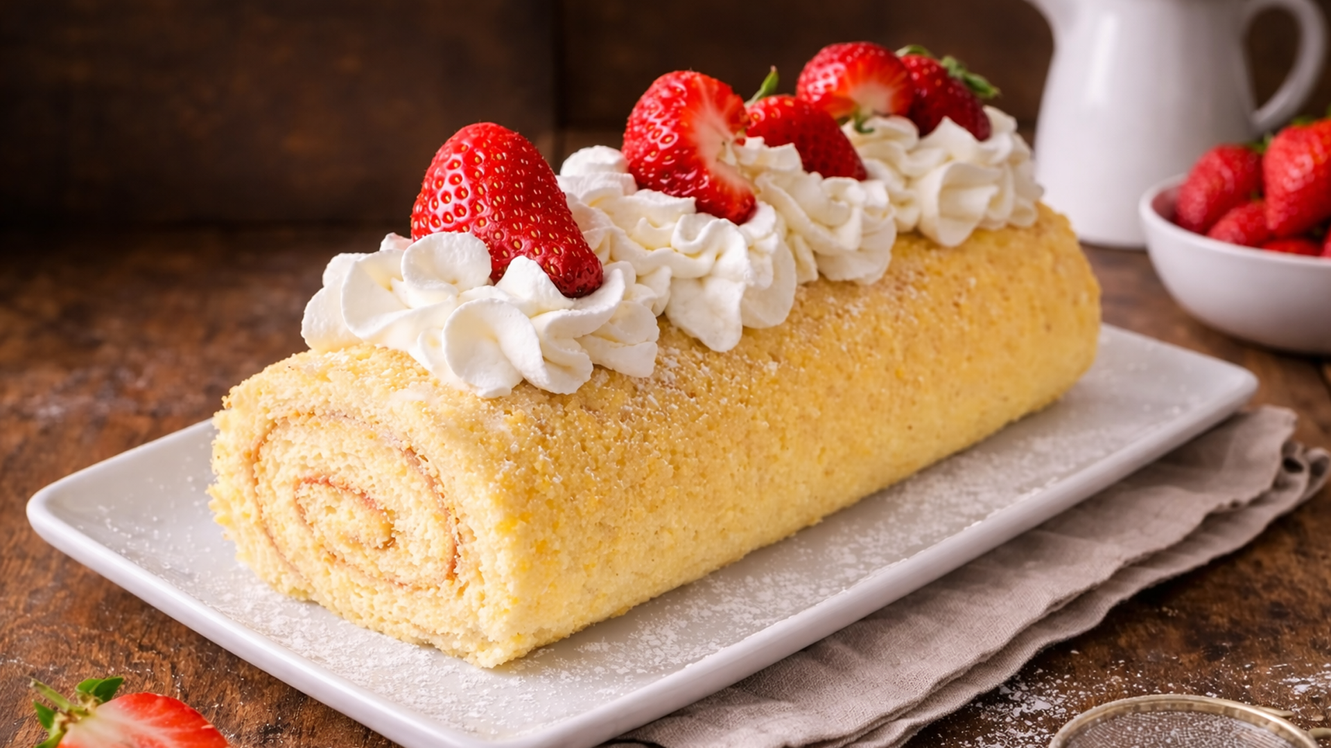 Is this the easiest no crack Swiss roll?