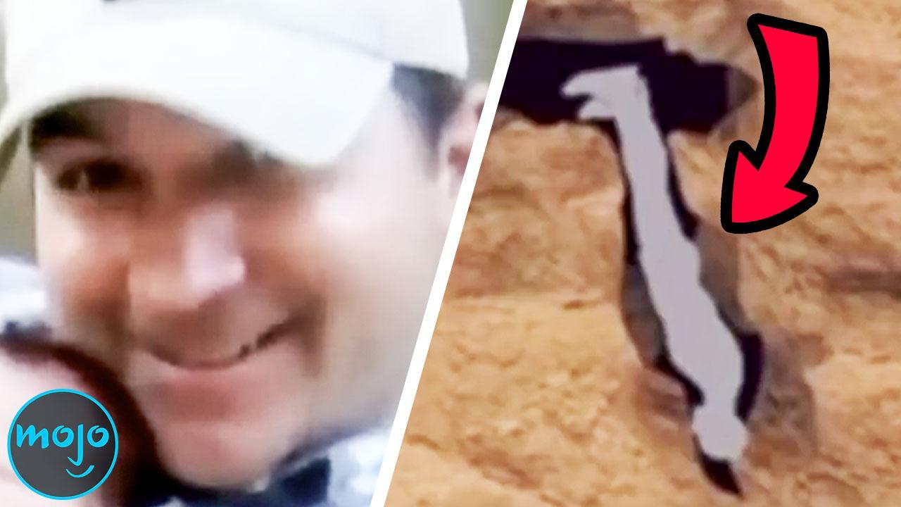 10 times people got trapped in terrifying places