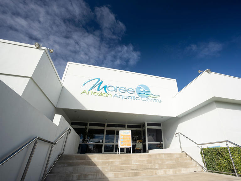 Moree’s iconic hot springs have reopened after almost two years