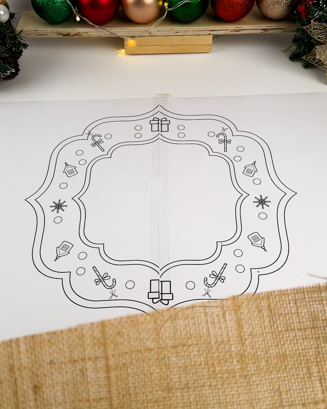 Mantelito de Navidad DIY 🎄
