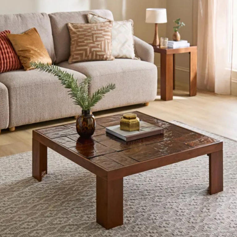 This Tiled Coffee Table Saves Your From the Dirty DIY
