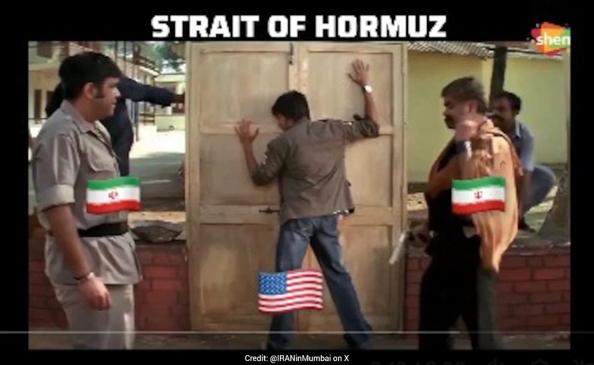 Indian memes are GOAT: Iran mocks US' Hormuz blockade with 'Dhamaal' video