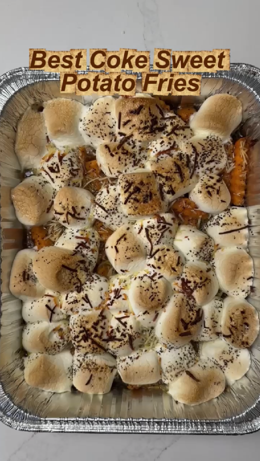 Make addictive coke sweet potato fries at home