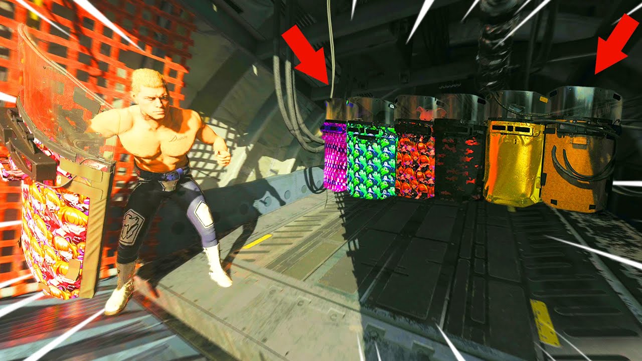 They were all trying to block off the container with riot shields?