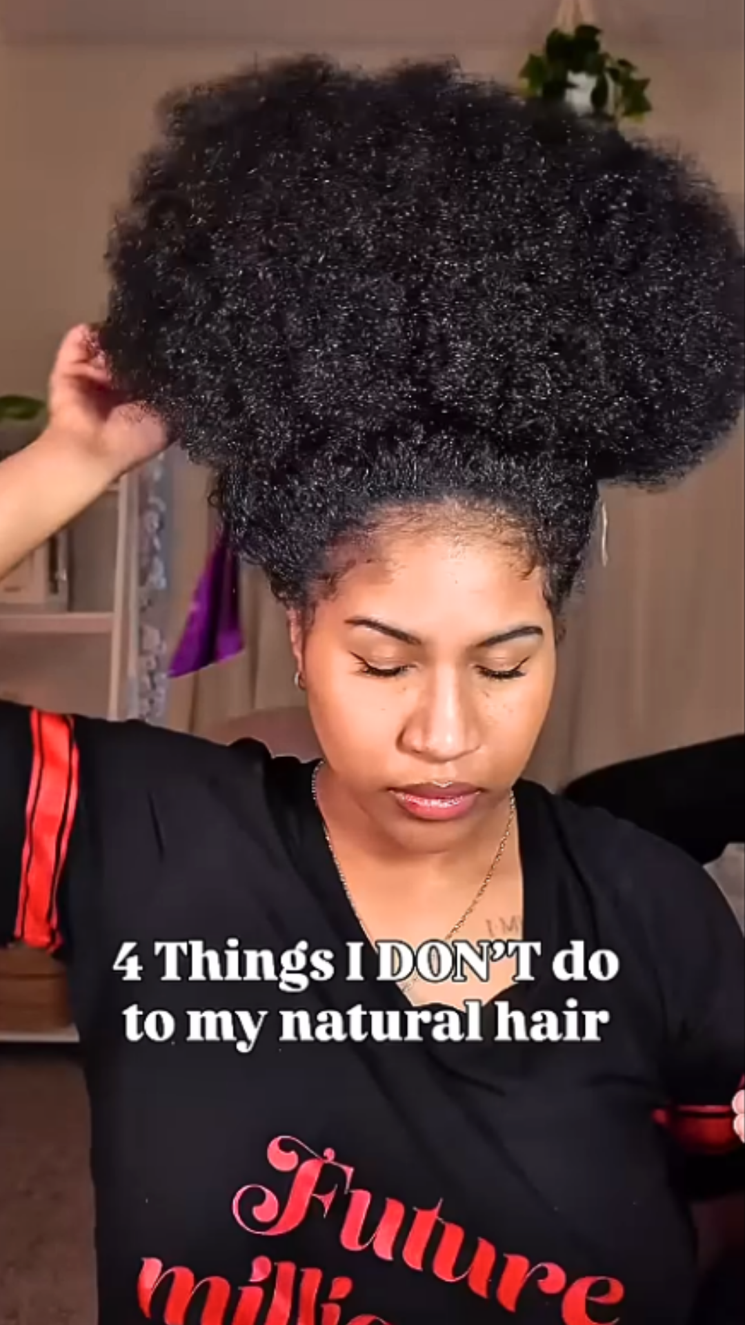 4 things that helped grow my afro hair faster