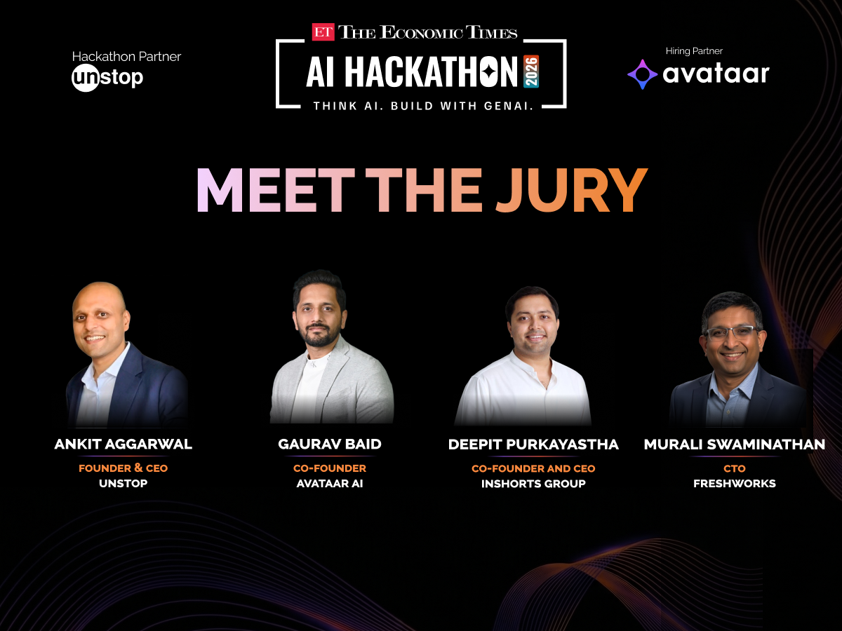 ET GenAI Hackathon 2026 enters final stage as jury set to evaluate top ...
