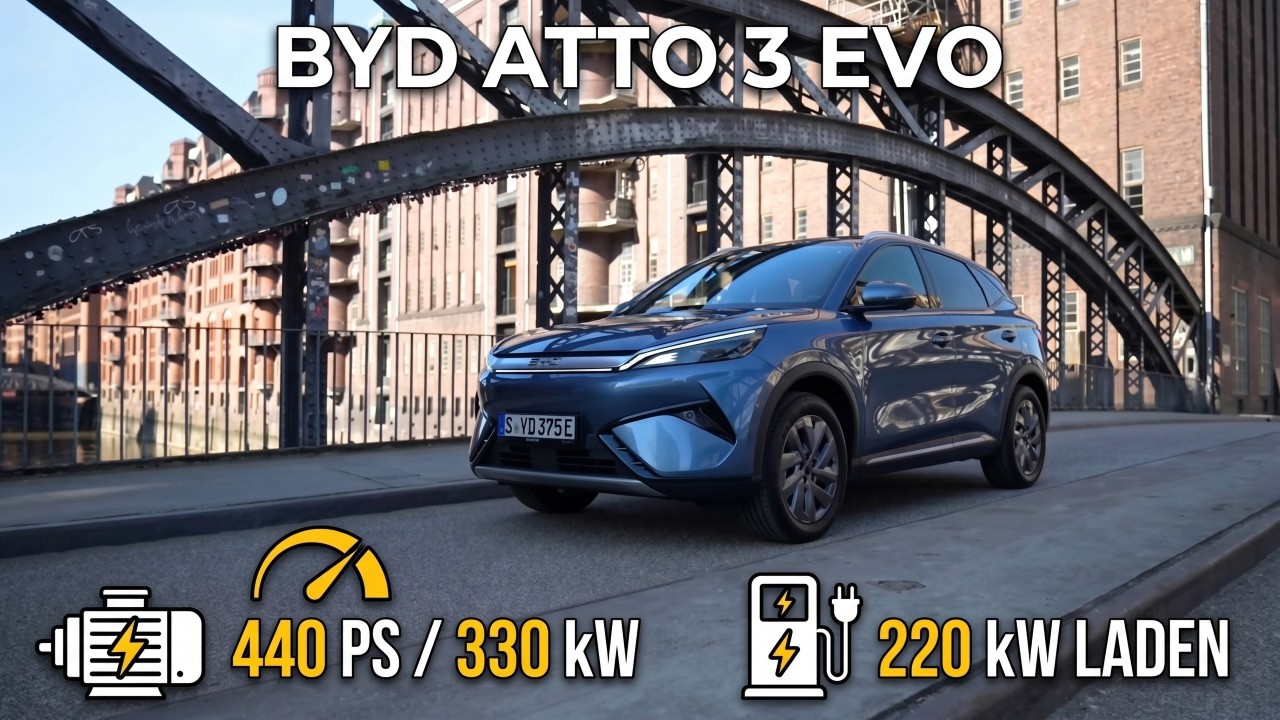 2026 BYD Atto 3 EVO im Technikcheck: 800-Volt, 440 PS & neue Batterie