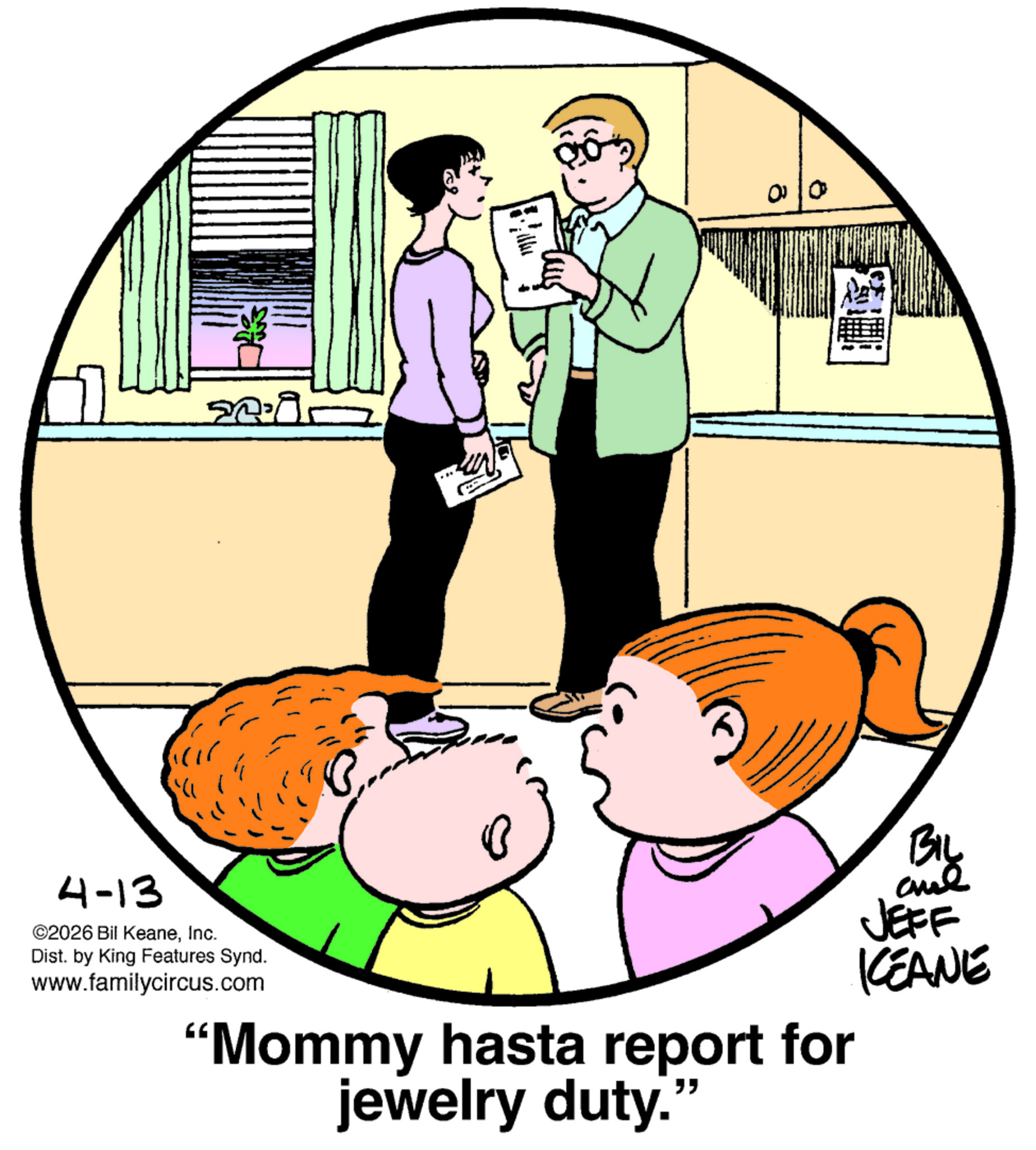 Family Circus by Bil and Jeff Keane