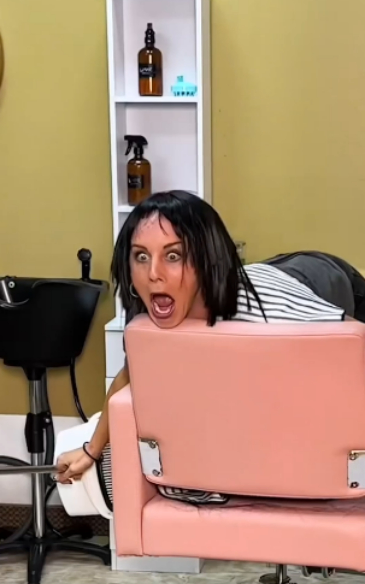 Unexpected experience during a routine haircut