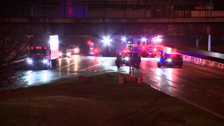 Crash on I-90 kills driver, splits car in two