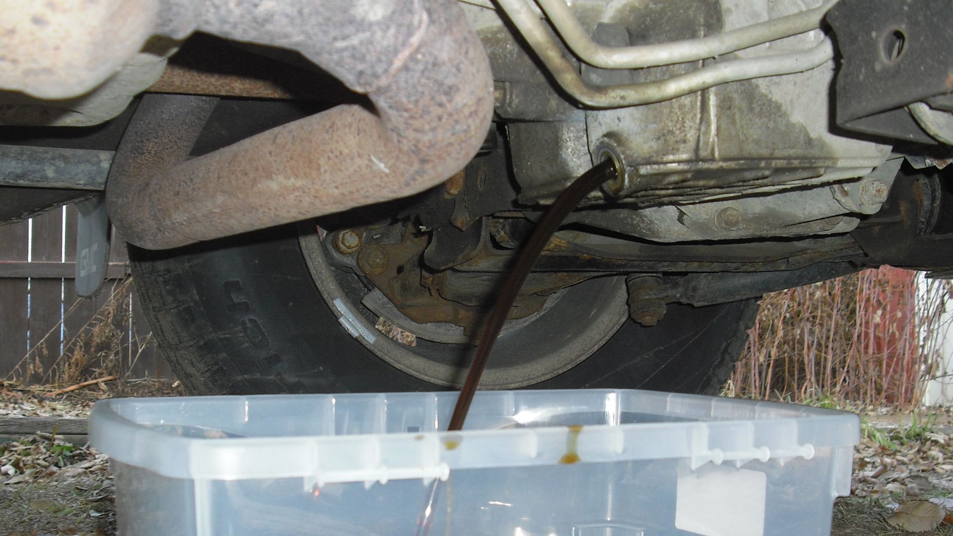 I have a brand new car that's due for an oil change. My dad says I can ...