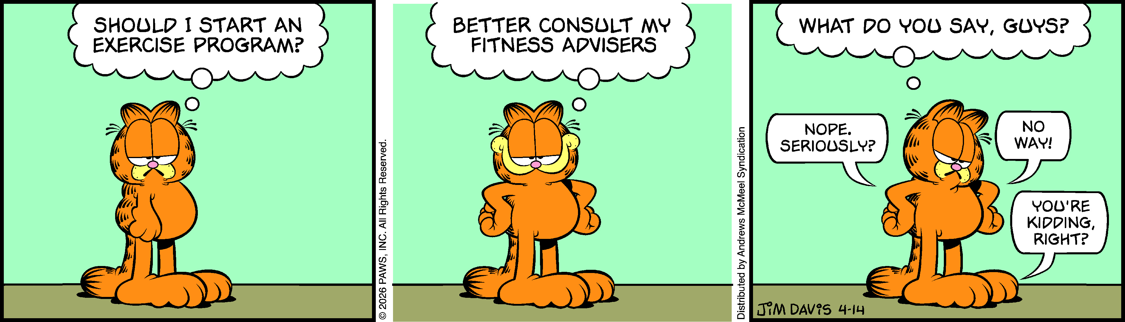 Garfield by Jim Davis