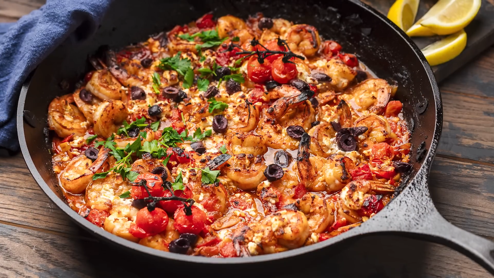 Stop cooking shrimp the same way because this saganaki is better