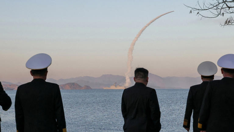 North Korea tests AI-guided missiles for the first time