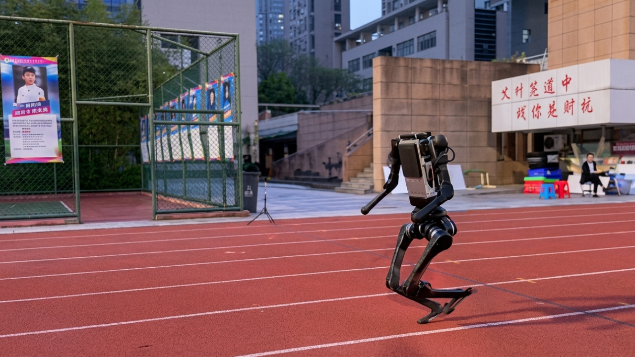 Watch | This Chinese robot can run as fast as Usain Bolt
