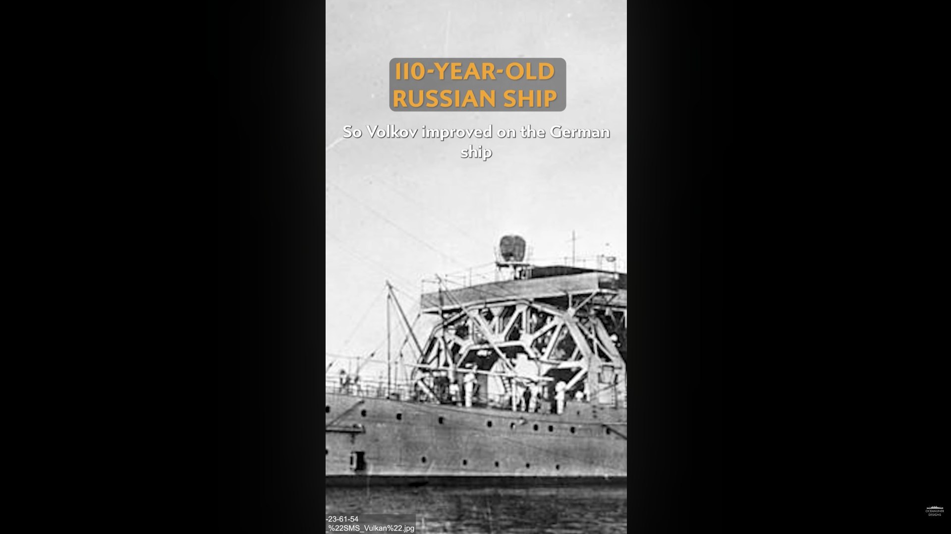 This video shows a 110-year-old ship still operating today