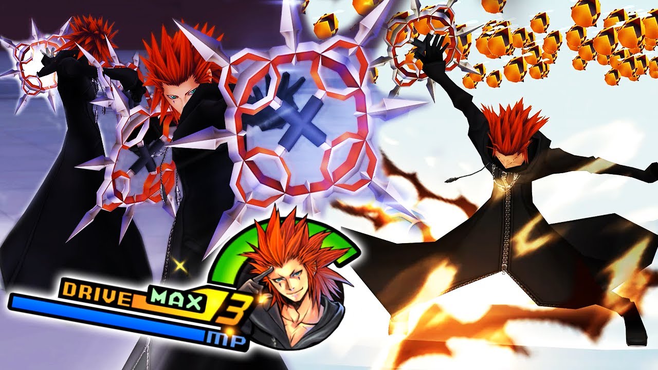 Axel is fully playable in Kingdom Hearts 2 with moveset