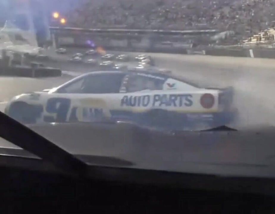 Chase Elliott crash footage emerges after Fox ignored incident