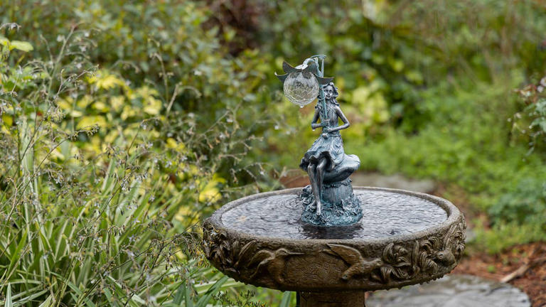 13 bird bath ideas to make your garden a feathered paradise