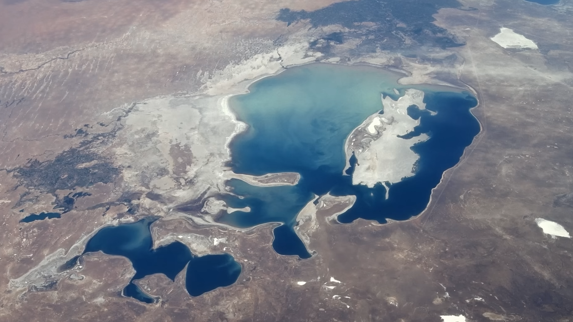 A giant lake disappeared - and it exposed a hidden bioweapons site