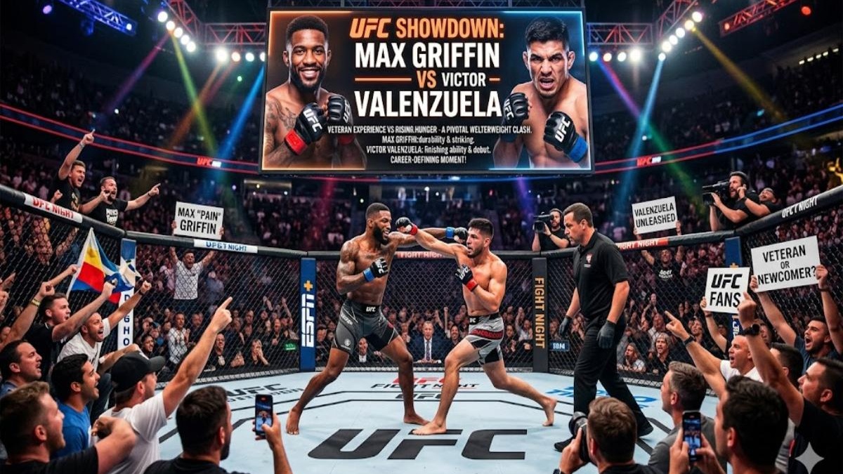 UFC showdown: Max Griffin faces dangerous newcomer in pivotal ...