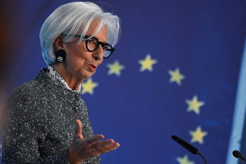ECB has not made its mind up on rates, Lagarde says