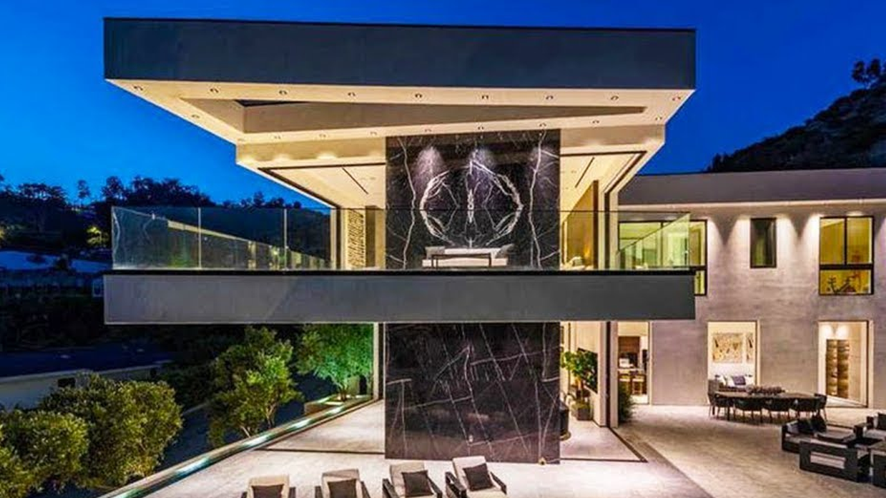 Inside a $12.9M Hollywood Hills modern mansion