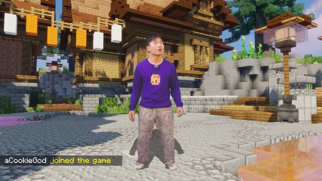What happens when Minecraft becomes real?