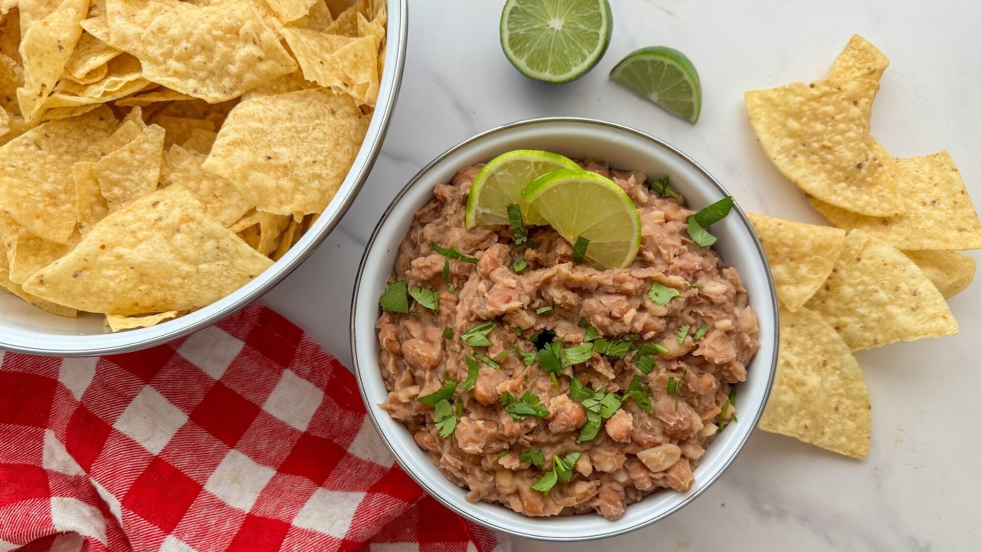 Instant Pot refried bean dip recipe