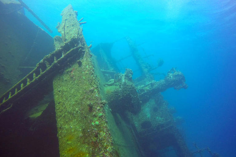 The 'Antilla' shipwreck tells the story of when World War II came to Aruba