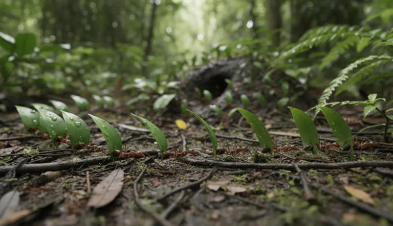 Inside the underground farms run by ant colonies