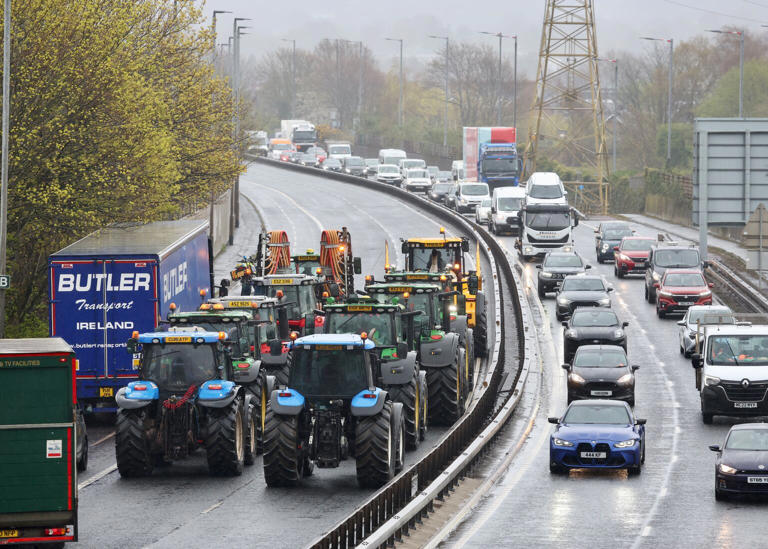 Low key Northern Ireland fuel protests cause traffic delays but no ...