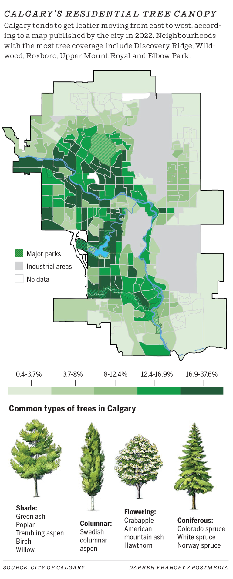 Graphic of the week: Where in Calgary are you likely to be made in the ...