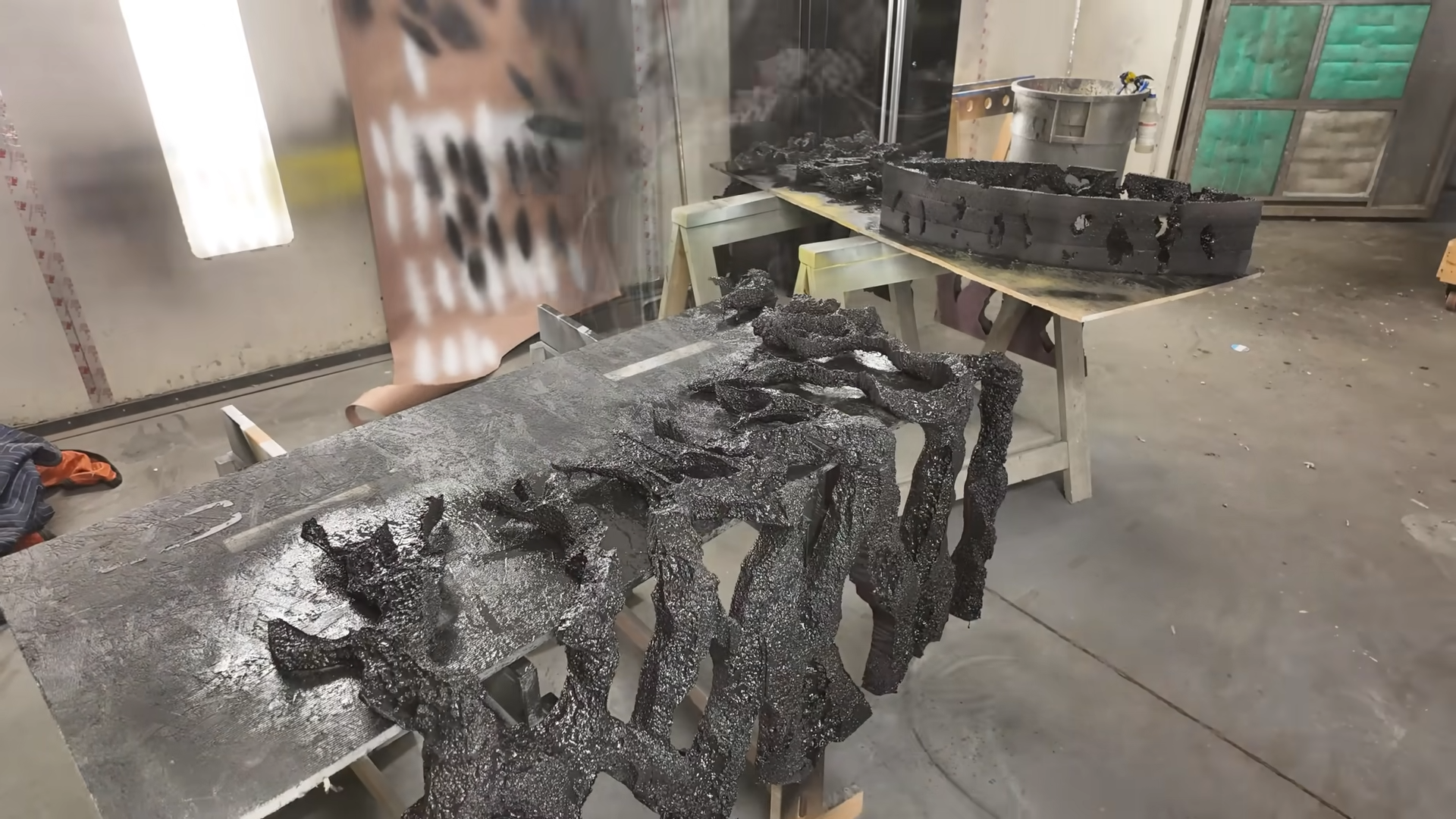 This started as a table build - then it became a glowing sci-fi horror prop