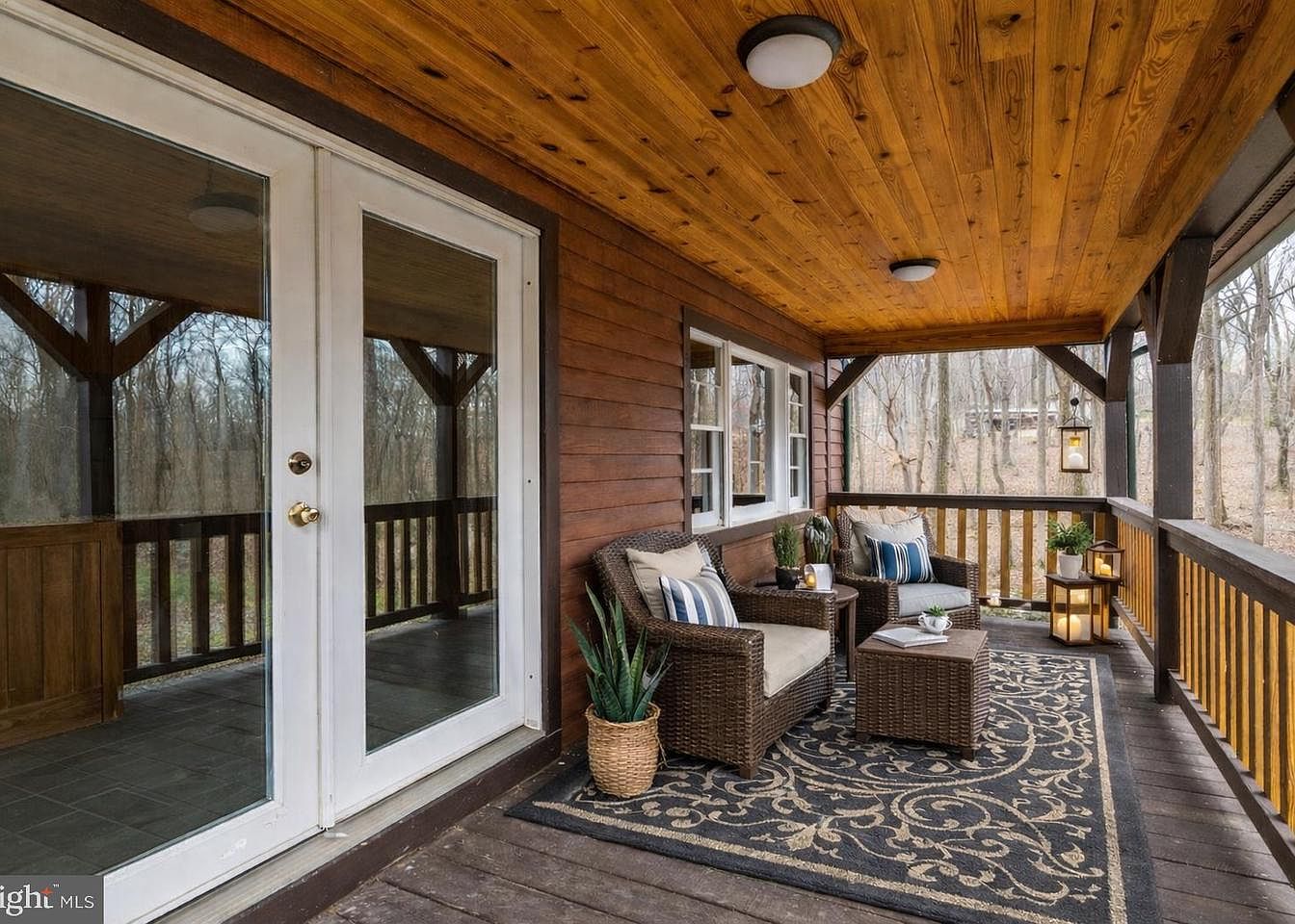 Visit this 1978 cabin in Huntly, Virginia, nestled on 4.69 acres with ...
