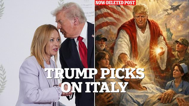 Italian PM Meloni lashes out at Trump for criticising Pope