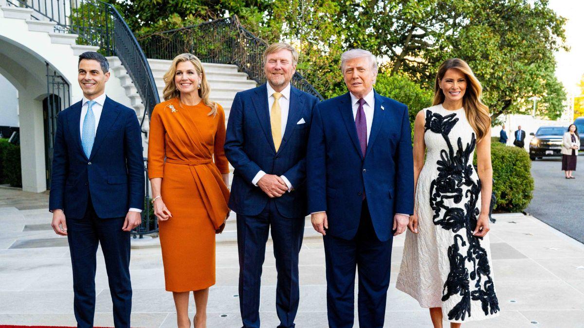 Donald Trump's height revealed in telling photo with Dutch king