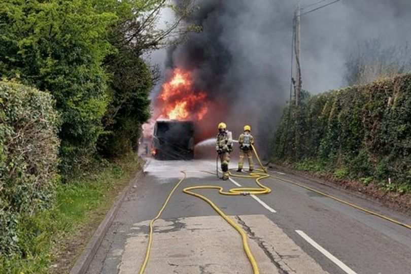 Telford fuel tanker fire sparks school evacuation as children heard ...