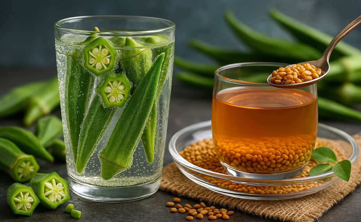 Okra water vs methi water: Which is better for a fatty liver?