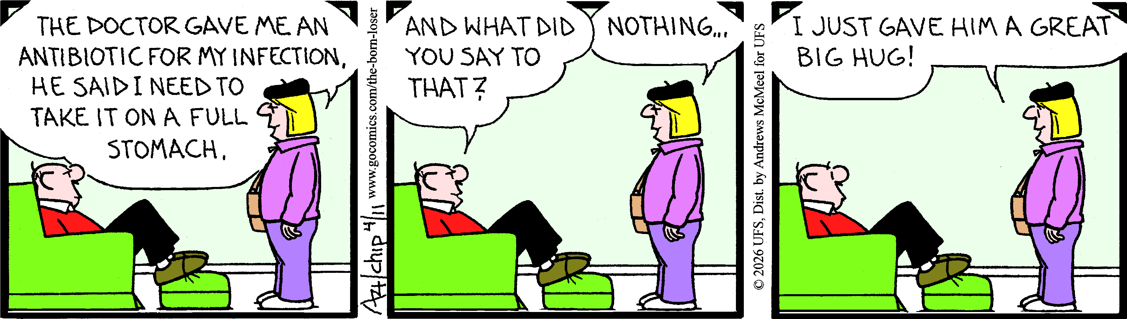 The Born Loser by Art and Chip Sansom