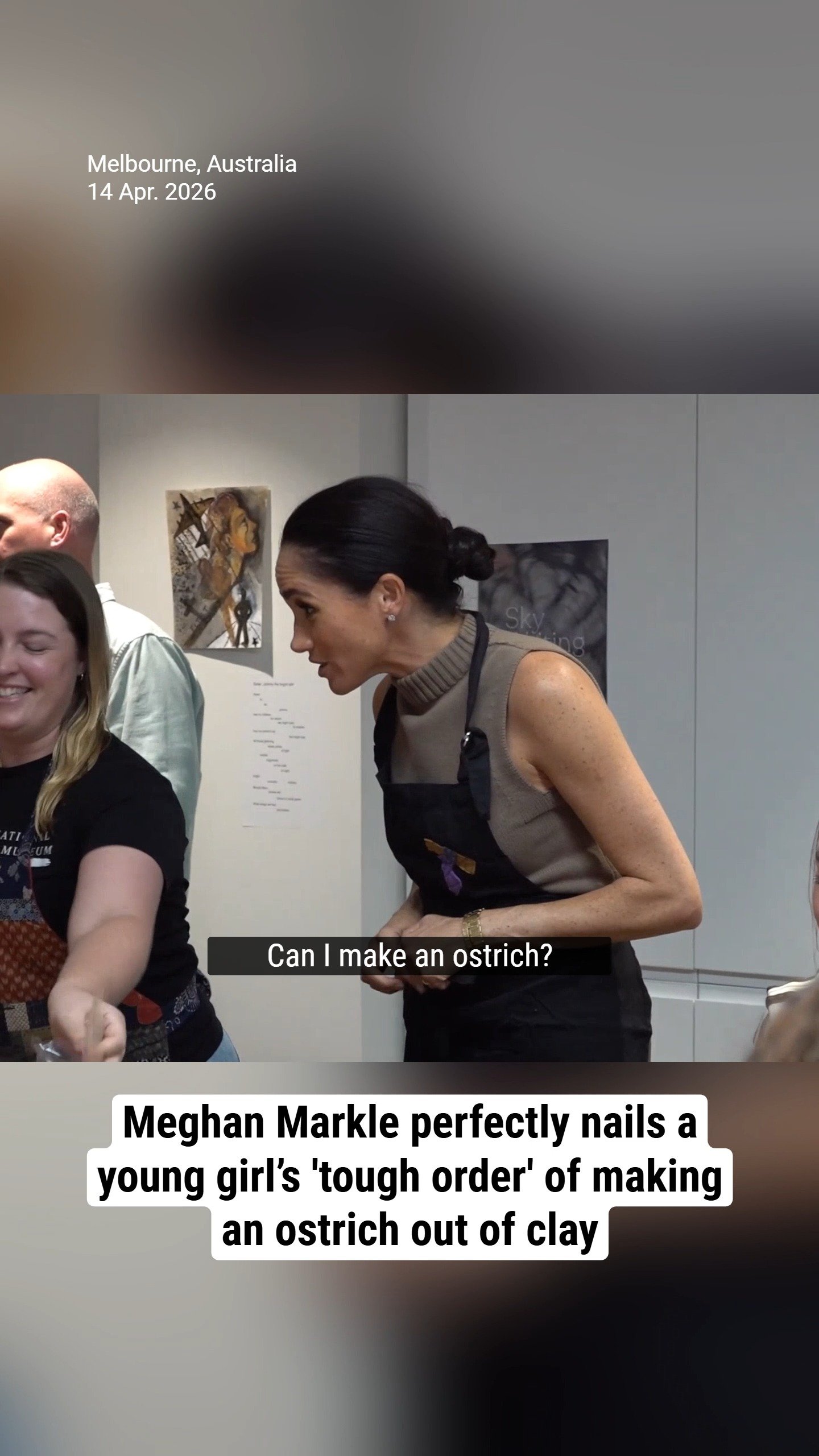 Meghan Markle perfectly nails a young girl’s 'tough order' of making an ...