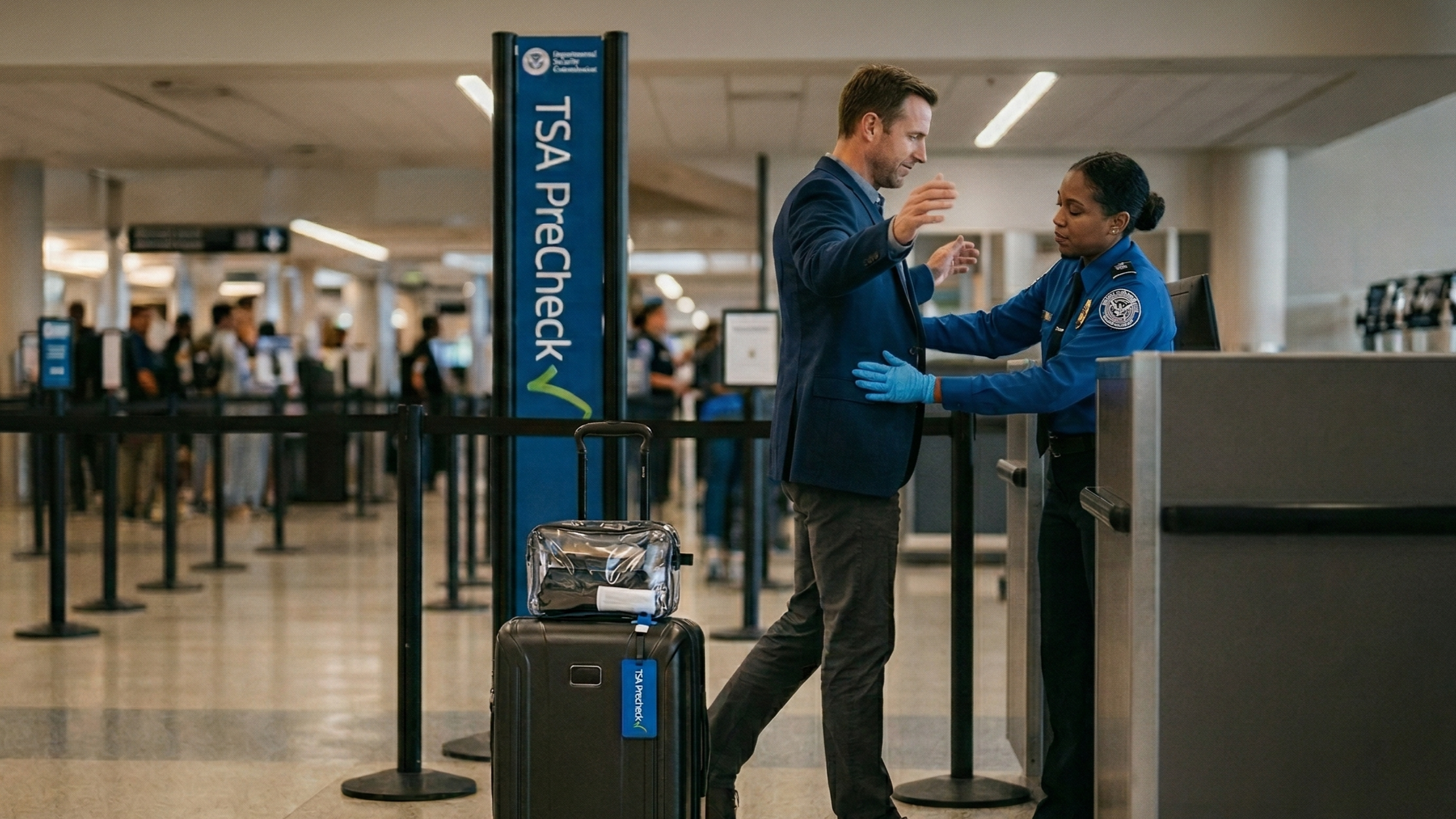 How to move through airports faster without issues with TSA