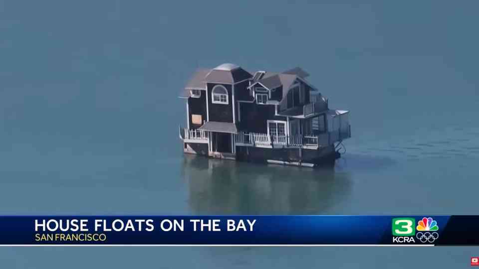 Why entire homes are floated across water in modern California