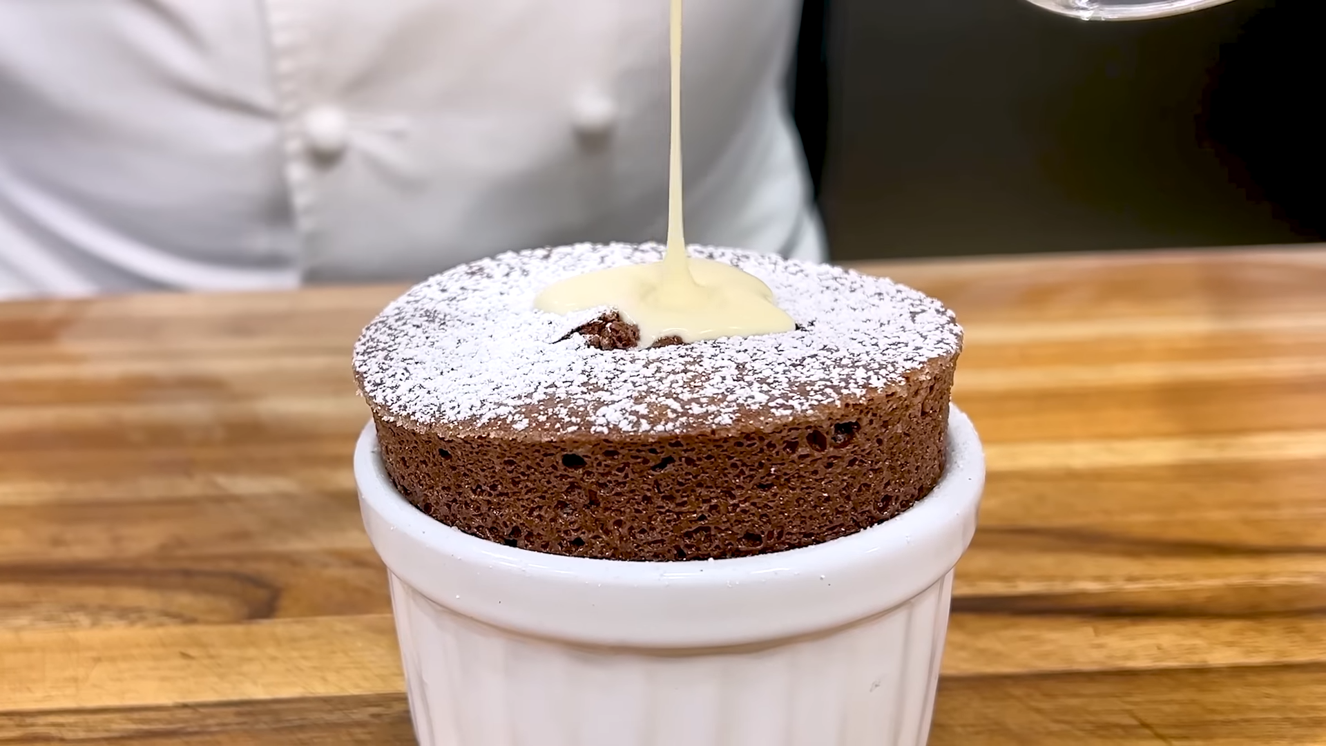 I made chocolate soufflé at home... now I’m hooked